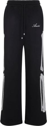 Amiri Homme, Pantalons, Noir, Taille: XL Bones Oversized Pantalons de surv&ecirc;tement