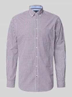 Christian Berg Regular Fit Freizeithemd mit Button-Down-Kragen
