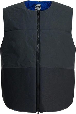 GR10K Gr10K, Homme, Vestes, Gris, Taille: M Gilet Rembourr&eacute;