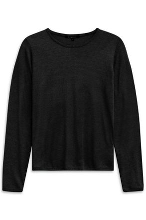 Bugatti Rundhalspullover weich & elegant aus einem Kaschmir-Mix