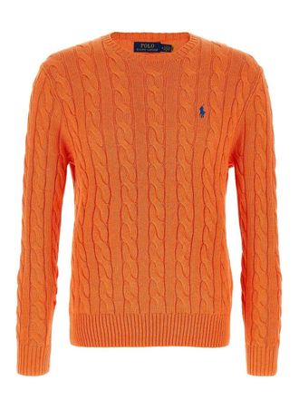 Polo Ralph Lauren Pull Col Rond - Orange