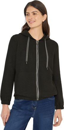 Cecil Kapuzenjacke mit Struktur raw Khaki XXL