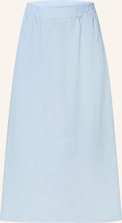 Lilienfels Lilienfels Leinenrock blau