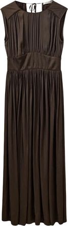 Sofie Schnoor Melsw Neckholder Maxikleid - - Dresses - Damen - Braun - M