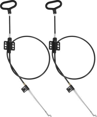 NUOBESTY 2 St&uuml;ck Ersatzzugseil f&uuml;r Relaxsessel mit Verstellbarem Eisenzuggriff Robustes Ersatzteil f&uuml;r Sofasitzgestelle Kompatibel mit Massage und Elektrischen