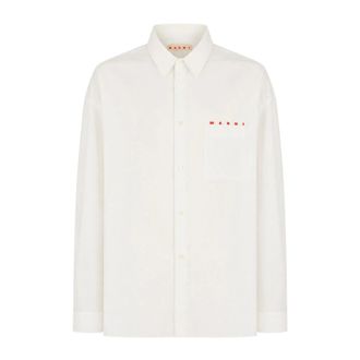 Marni Freizeithemden - - Shirts - Herren - Wei&szlig; - L