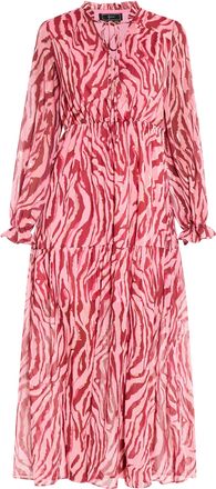 Faina Maxikleid Damen Rosa