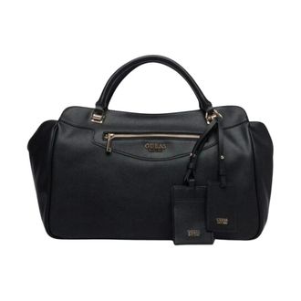 Guess Antonia Satchel - - Bags - Damen - Schwarzk - ONE SIZE