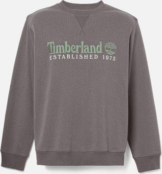 Timberland Established 1973 Rundhals-Sweatshirt f&uuml;r Herren in Schwarz, Herren, Schwarz, Gr&ouml;&szlig;e