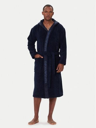 Emporio Armani Bademantel EM002255 AF14986 UB102 Dunkelblau