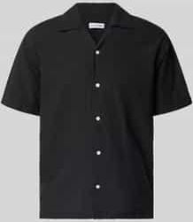 Jack & Jones Regular Fit Freizeithemd aus Baumwoll-Leinen-Mix