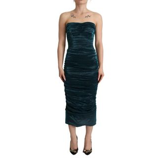 Dolce & Gabbana Damen, Kleider, Gr&uuml;n, LGr&ouml;&szlig;e