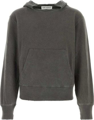Our Legacy Homme, Sweatshirts et sweats &agrave; capuche, Gris, Taille: XL Relic Sweat &agrave; capuche