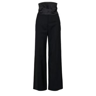 Erika Cavallini Semi Couture Semi-Couture Hose - - Trousers - Damen - Schwarzk - S