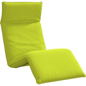 vidaXL Sonnenliege Klappbar Knallgr&uuml;n 175x54x8,5 cm Oxford-Gewebe vidaXL