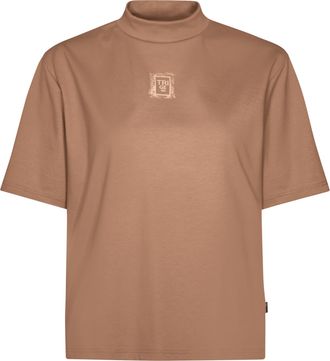 Trigema T-Shirt mit Stehkragen