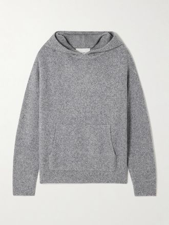 Lisa Yang Pull À Capuche En Bouclé De Cachemire Ivy - Gris