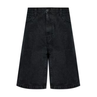 Carhartt Work in Progress Homme, Shorts, Noir, Taille: W30 Shorts Logo