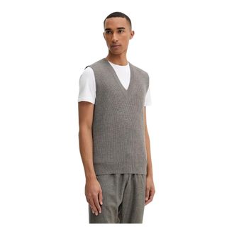 Barena Gilet en maille Turlon - Homme - Pulls - Gris - Taille: XL