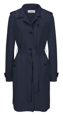 Milestone Trenchcoat MSGoldie ungef&uuml;tterter Kurzmantel mit Schulterklappen