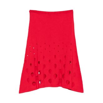 Gimaguas Aros Midirock - - Skirts - Damen - Rot - S