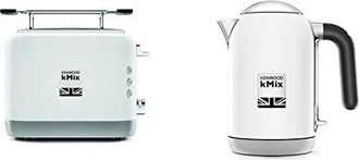 Kenwood Grille-pain 2 tranches S&eacute;rie Kmix Bianco & kMix Bouilloire 2200 W Bianco