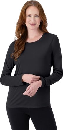 Hanes Damen Cool Dri Long Sleeve Performance T-Shirt, Moisture-Wicking Tee, 40+ UPF Protection, 1 Or 4 Pack Hemd, Schwarz-1 Packung, XX-Large