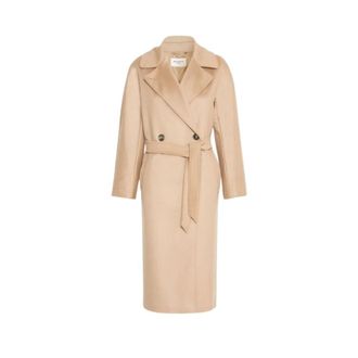 Max Mara Resina Mantel - - Coats - Damen - Beige - S