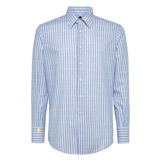 Billionaire Boys Club Homme, Chemises, Bleu, Taille: S Silver Cut LS Milano/Watch Statement Shirt