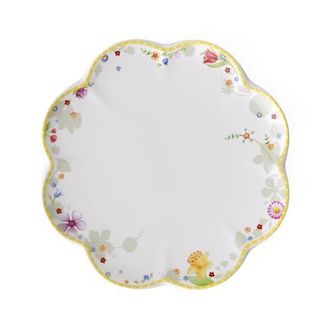 Villeroy & Boch Spring Awakening Speiseteller, 27 cm, Porzellan, Weiß/Bunt