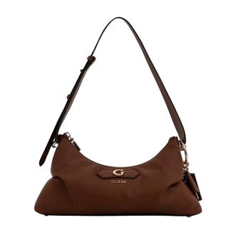 Guess Suzy Hobo Bag - Femme - Sacs - Brun - Taille: ONE Size