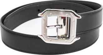Cartier unisex, Pre-owned, Noir, Taille: ONE Size Ceinture en cuir Vintage doccasion
