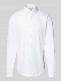 Calvin Klein Slim Fit Business-Hemd mit Kentkragen