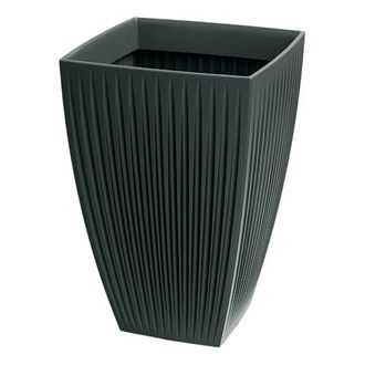 Prosperplast Blumentopf Latia Square HIGH, &Oslash; 40 x 40 cm, Anthrazit