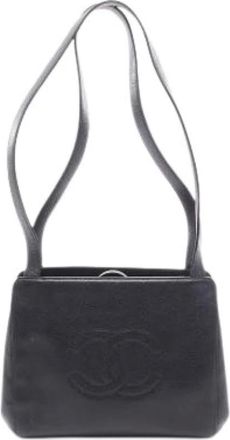 Chanel Pre-owned Sac bandouli&egrave;re vintage - Femme - Pre-owned - Noir - Taille: ONE Size