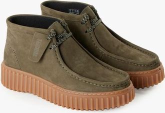Clarks Derbies unies en cuir