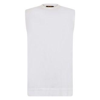 Moorer Leichtes- vielseitiges Sommer-Tanktop - - Tops - Damen - Wei&szlig; - XS