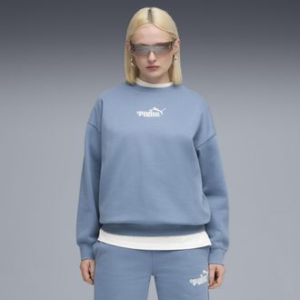 Puma Essentials Nature 2.0 Oversized Sweatshirt Damen, Kleidung, Blau, XS
