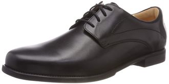 Ganter GREG-G Derby Herren, Mehrfarbig (Schwarz 0100), 46.5 EU
