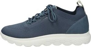 Geox Homme U Spherica A Basket, Bleu, 41 EU