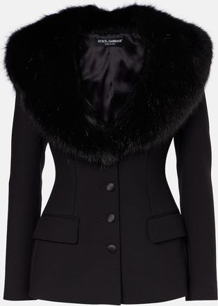 Dolce & Gabbana Blazer aus einem Wollgemisch