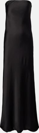 Norma Kamali Maxikleid aus Satin