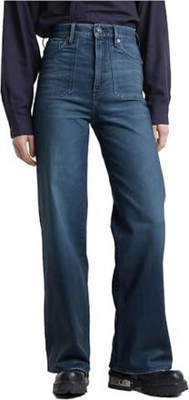 G-Star G-Star Femme Jean Deck 2.0 High Loose Patch Pocket, Bleu (worn in blue cave D25276-D775-G762), 23W / 30L