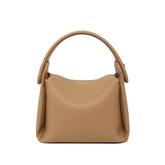 Generic Sac &agrave; main et sac &agrave; main en cuir v&eacute;ritable pour femme, cartable, sac &agrave; bandouli&egrave;re d&eacute;contract&eacute;, sac fourre-tout tendance, kaki, Medium