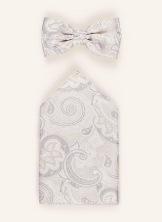Prince Bowtie Prince Bowtie Set: Fliege Und Einstecktuch beige