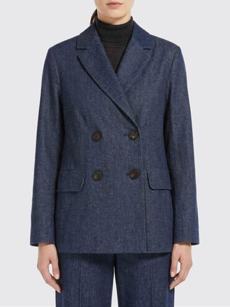 Max Mara Veste S MAX MARA Femme couleur Bleu