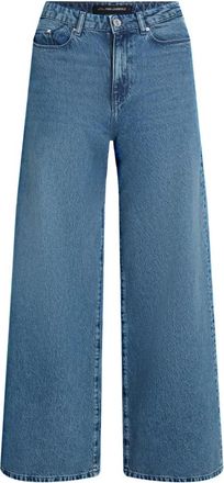 Karl Lagerfeld Femme, Jeans, Bleu, Taille: W27 Jean Large Taille Mi-Haute