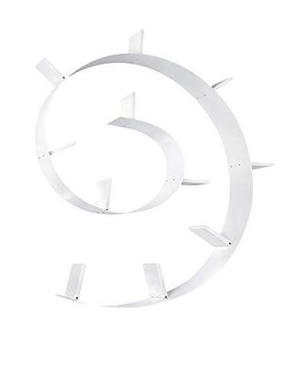 Kartell Bookworm Bücherschränke, Plastik, Weiß, 20 x 19 x 520 cm