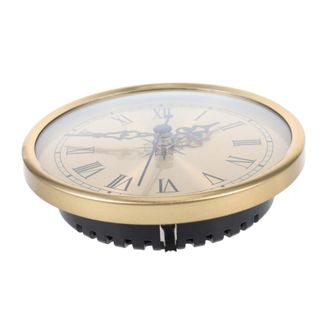 NUOBESTY Ger&auml;uschloses Quarzuhr Uhrwerk Aus Metall Mit R&ouml;mischen Ziffern Selbstgemacht Zifferblatt Ersatz F&uuml;r Wanduhren Ger&auml;uscharmes Uhrwerk F&uuml;r Heimdekoratio