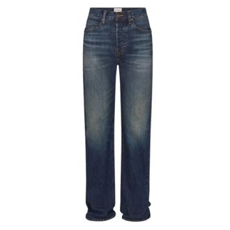Frame Denim Femme, Jeans, Bleu, Taille: W30 Jean Droit